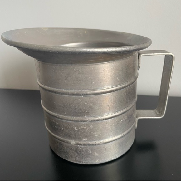 Dining | Vintage Metal Pitcher 1 Quart | Poshmark